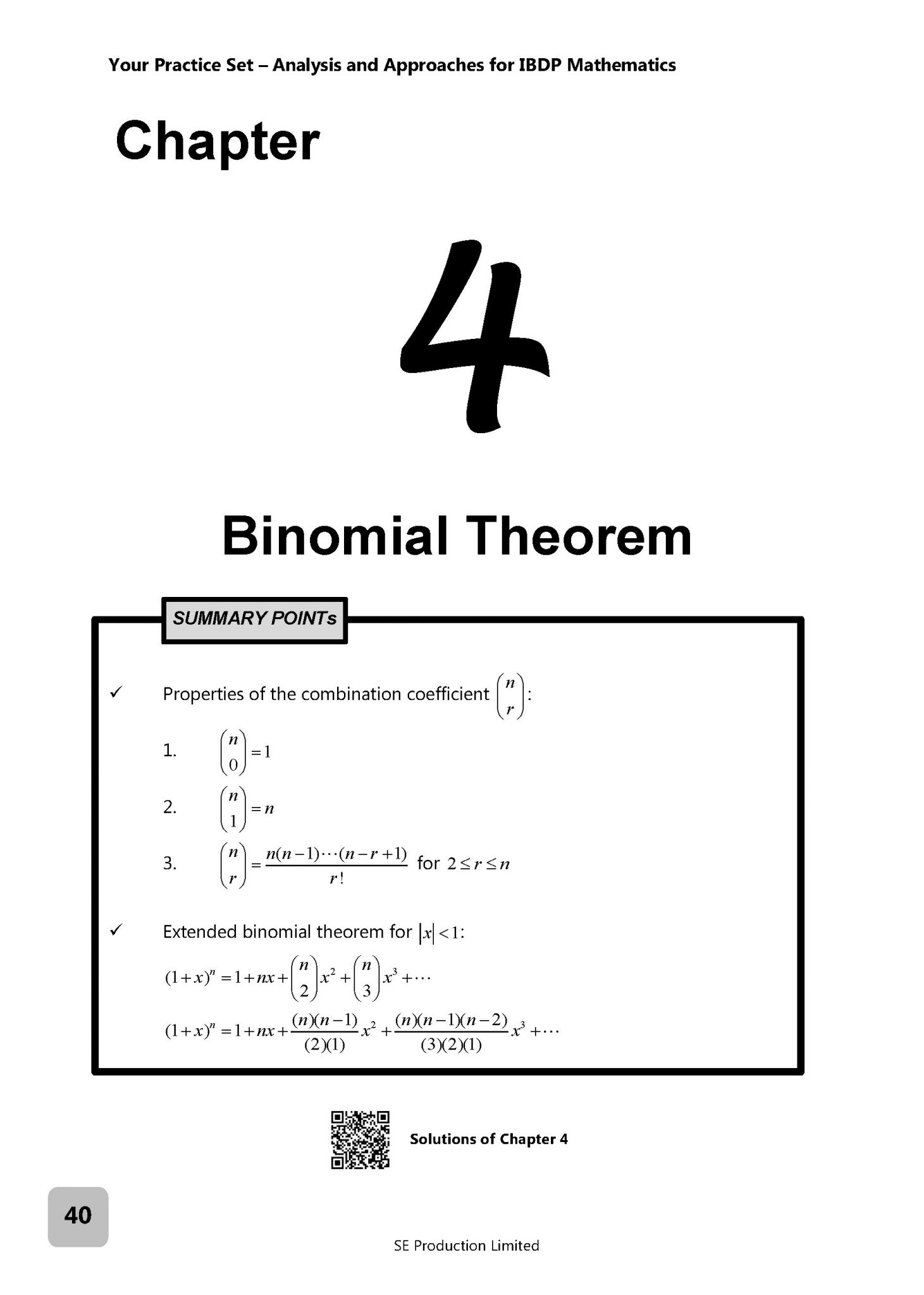 【IB Math】Your Practice Set - Analysis and Approaches for IBDP ...